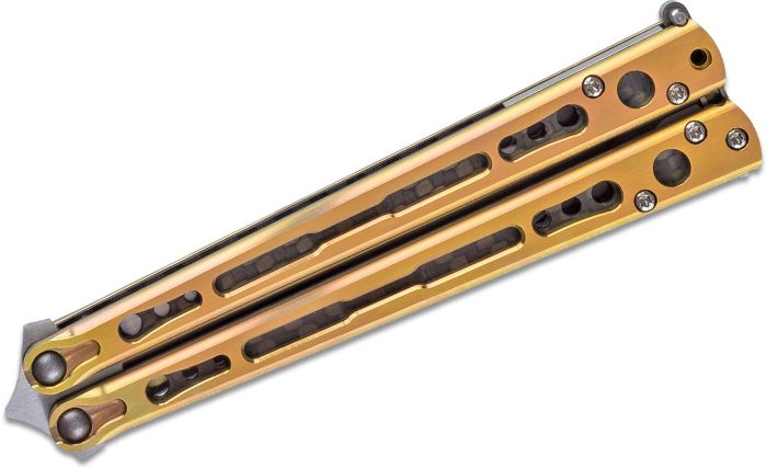 Hom Design Chimera Premium Balisong Butterfly Knife 4.75″ CPM-S35VN ...